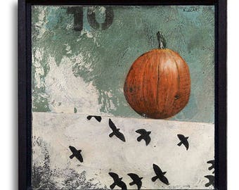 Halloween painting | Etsy