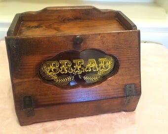 Vintage bread box | Etsy