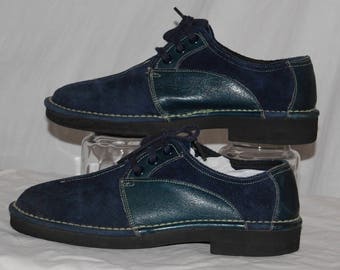 Blue suede shoes | Etsy