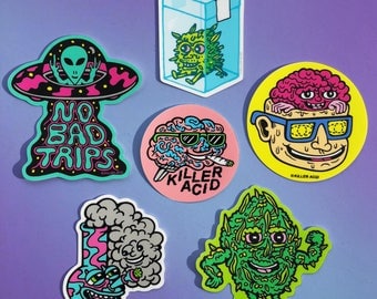 Weed stickers | Etsy