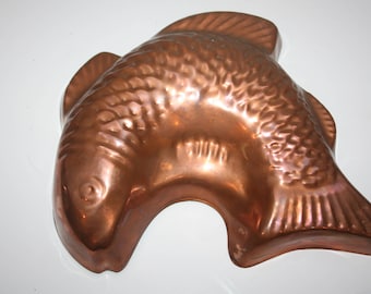 Copper fish mold | Etsy