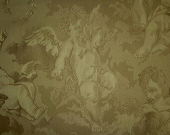 Cherub fabric | Etsy