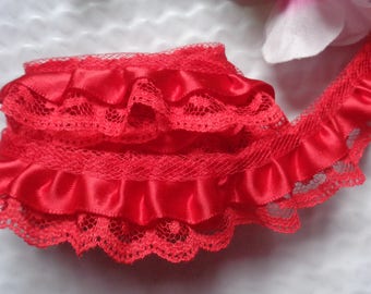 Paper lace ribbon | Etsy