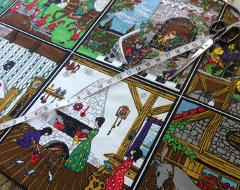 Storybook fabric | Etsy