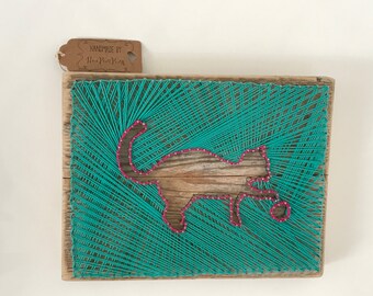 Cat string art | Etsy