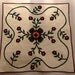 Antique Whig Rose Applique' Reproduction Quilt Pattern