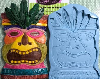 Tiki cake topper | Etsy