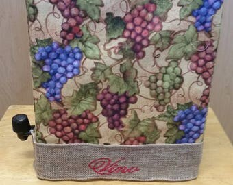 Boxed wine cover | Etsy