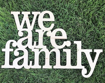 We are family | Etsy