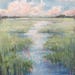 Items similar to Spring Marsh, Large Original Painting, 22x28 on Etsy