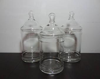 Apothecary jar set | Etsy