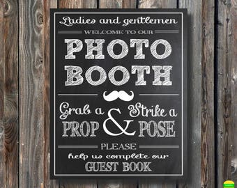Wedding Photo Booth Guestbook Sign