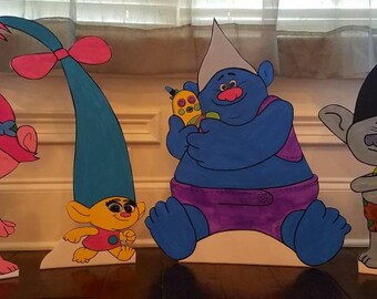 Trolls backdrop | Etsy