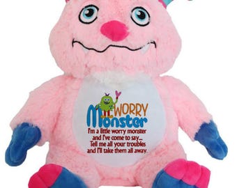 Stuffed Plush Bat Worry Monster Doll Monster Toy Skeleton