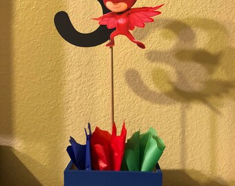 Pj masks centerpiece | Etsy