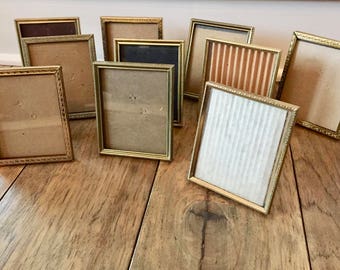 Small gold frame | Etsy