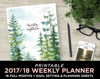 Weekly planner | Etsy