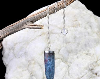 Ruby Feldspar Crystal Pendulum Dowsing Answers Chakra