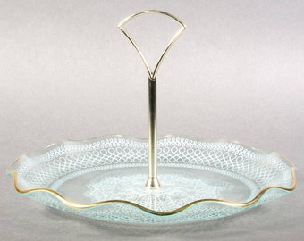 Glass serving tray | Etsy