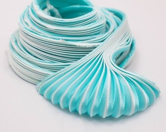 Shibori silk ribbon | Etsy