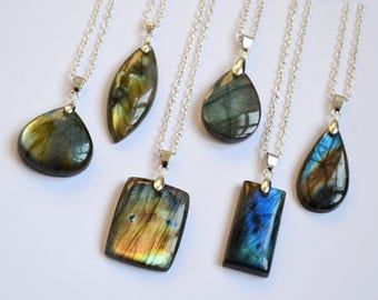 Labradorite jewelry | Etsy