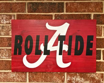 Roll tide sign | Etsy