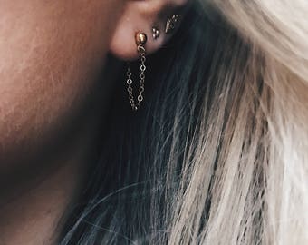 Delicate earrings | Etsy