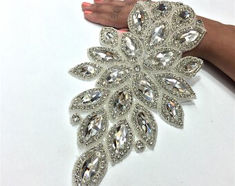 Crystal applique | Etsy