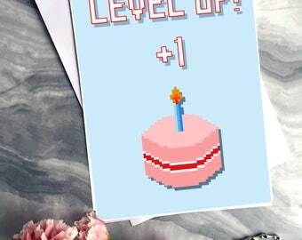 Video game card | Etsy