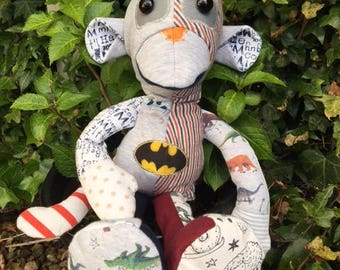 Patchwork monkey | Etsy