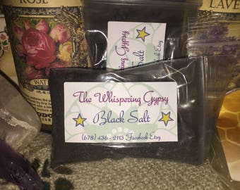 Black Salt: For protection hex breaking banishing and