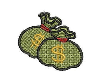 Money embroidery | Etsy