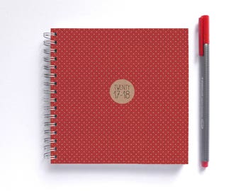 Polka dot planner | Etsy