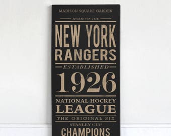 New york rangers | Etsy
