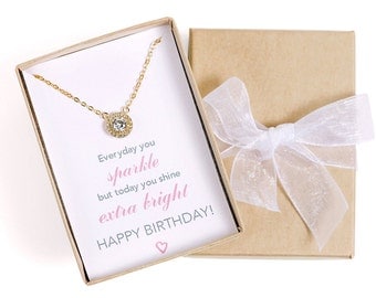 Birthday necklace | Etsy