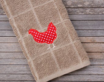 Chicken towels | Etsy