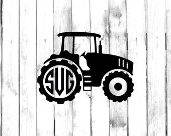 Tractor decal | Etsy