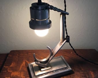 Steam punk lamp | Etsy