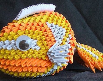 3D origami by 3Dorigamidreambank on Etsy