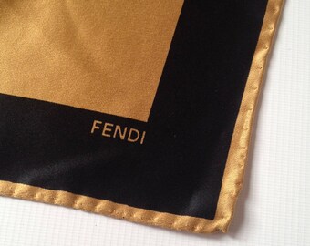 Fendi scarf | Etsy