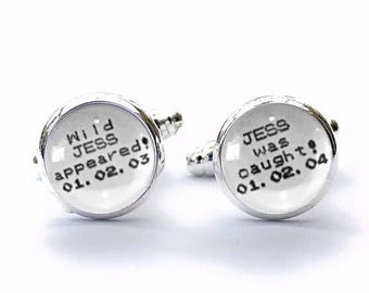 Pokeball cufflinks | Etsy