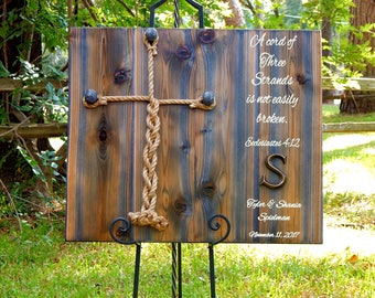 Wood unity cross | Etsy