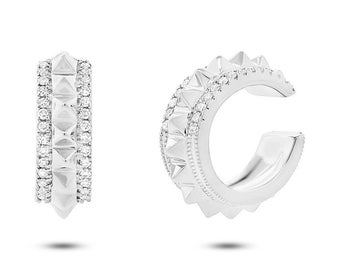 Spike ear cuff | Etsy