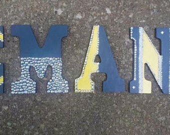 Hand painted wooden letters for any theme