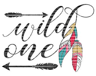 Wild one clipart | Etsy