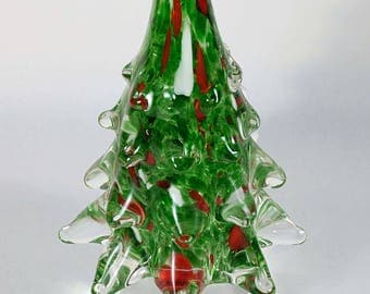 Glass christmas tree | Etsy