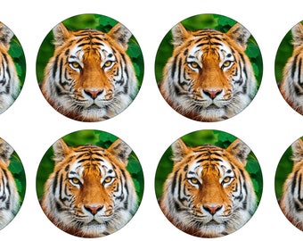 Tiger cake topper | Etsy