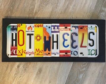 Hot wheels sign | Etsy