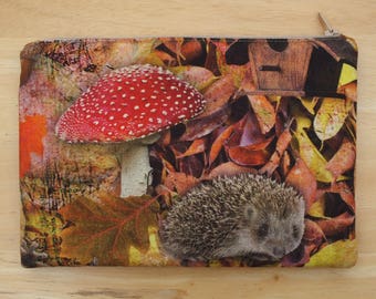 Hedgehog purse | Etsy