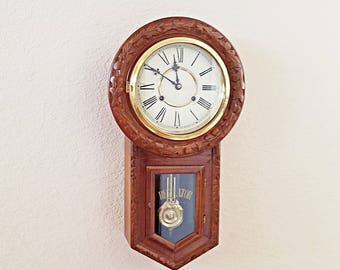 Regulator wall clock | Etsy